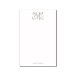 VINE MONOGRAM LARGE NOTEPAD – The Mad Padder